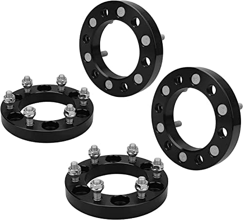 Amazon.com: IRONTEK 4 pcs 1"(25mm) 6X5.5 Wheel Spacers Adapter (6x139 ...