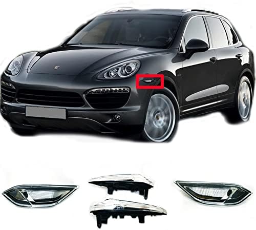 Amazon.com: Trimla Side Marker Light Cover for 11-18 Porsche Cayenne ...