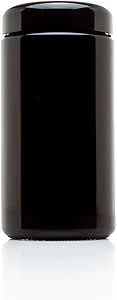 Amazon.com: Infinity Jars 500 ml (17 fl oz) Tall Large Black ...