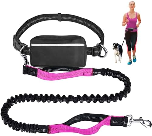 Pet Room Hands Free Dog Lead Waist Belt for Walking Running Jogging ...