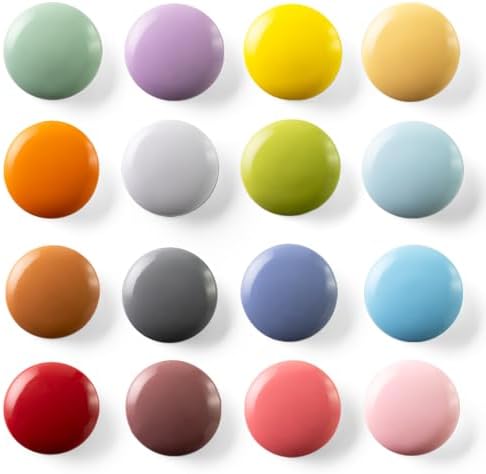 Amazon.com: 18 PC Cute Fridge Magnets - Ultra Strong Neutral Color ...