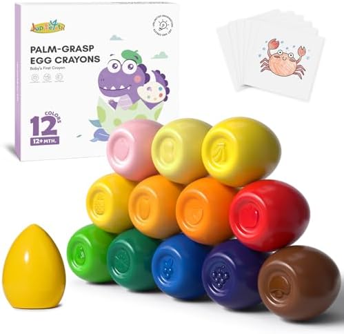 Amazon.com: Crayola My First Palm Grip Crayons, Toddler, Coloring Gift ...