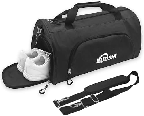 Amazon.com | Gym Bag for Men and Women - 31L Sport Duffle Bag with Shoe ...