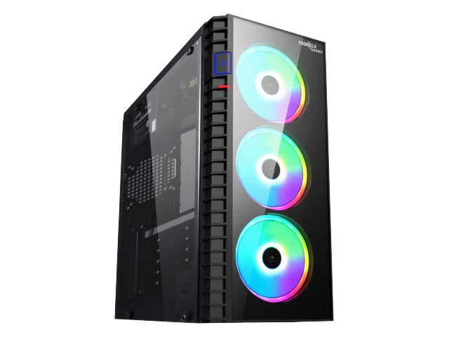 Amazon.in: Buy Frontech Gaming Cabinet Computer case with 3x120mm RGB ...