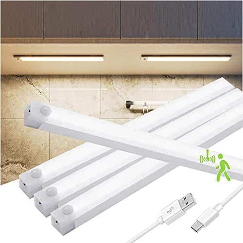 Tikysky 4 Pack Under Cabinet Kitchen Lights - 30cm Led Under Cupboard ...