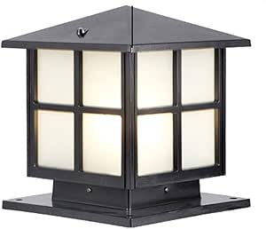 Amazon.com: RCIDOS Modern Post Light Pier Mount Column Head Lights ...