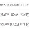 Amazon.com: Extra Large Wood Decor Letters Wood Distressed White ...