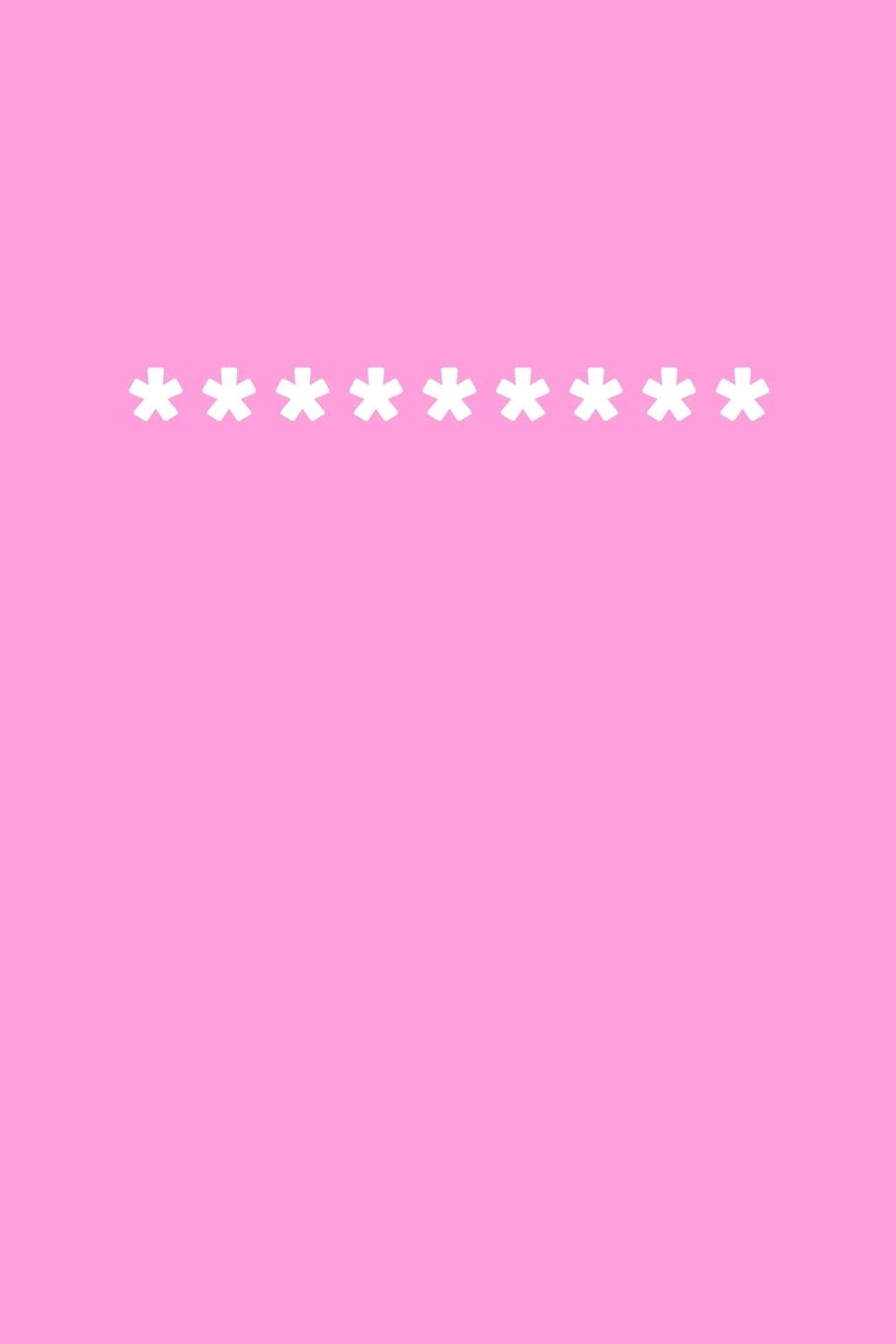 Pink Password Book: Internet Password and Logbook - Alphabetical ...