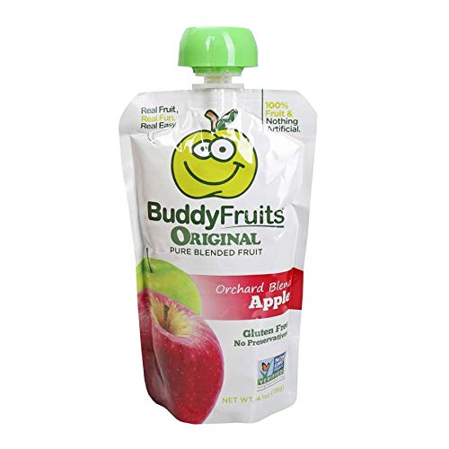 Amazon.com : Buddy Fruits Vegan Orchard Blend 4.1 Ounce Squeeze Pack ...