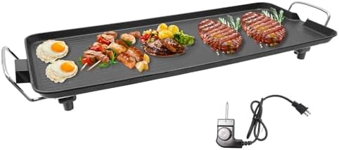 Amazon.com: COSTWAY 35" Electric Griddle Teppanyaki Grill, Nonstick ...