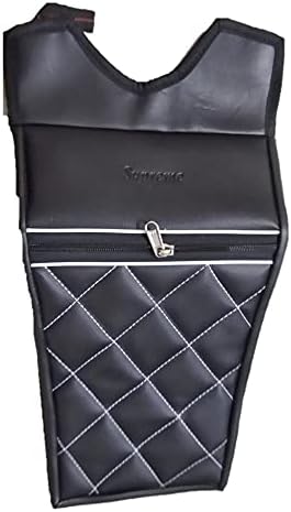 Stylish Tank Cover with Large Space for Pulsar 150 DTS-i - Black Dimond ...