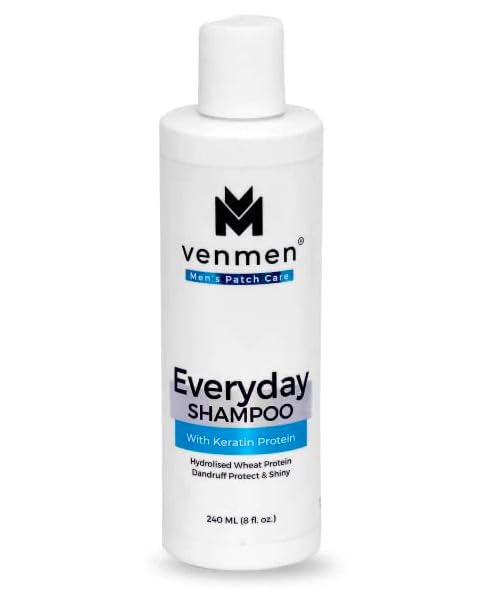 Buy Venmen Everyday Shampoo 240 ML (Hair Patch/wig Shampoo) Men’s Patch ...