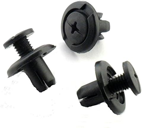 Amazon.com: 100 Pieces Fender Splash Shield Push-Type Retainer Clips ...