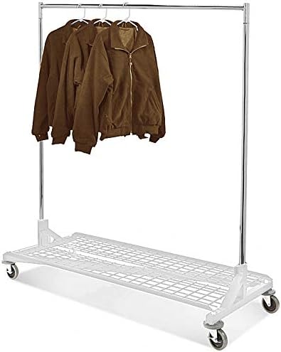 Amazon.com: Only Hangers Commercial Grade Rolling Z Rack with Nesting ...