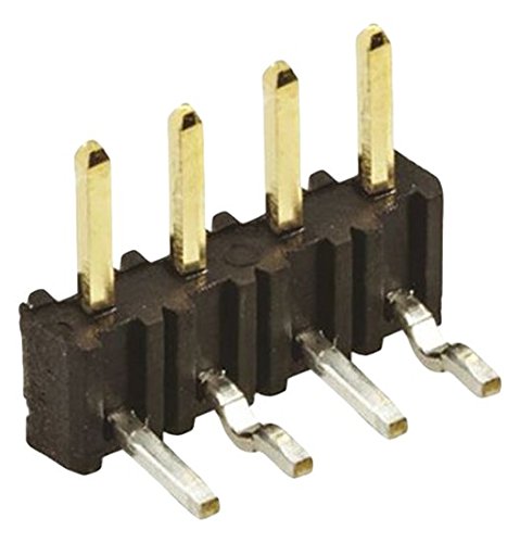 Amazon.co.jp: Hirose Electric Board Header, 4 Poles, 1 Row, Right Angle ...
