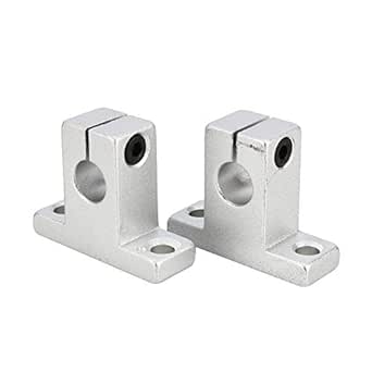 SK10 Linear Rail Shaft Support Bracket, 2 Pcs 10mm Linear Rail Shaft ...