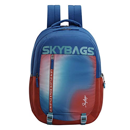 Skybags ASTRO PLUS GRADIENT THEME BLUE SCHOOL BACKPACK 34L : Amazon.in ...