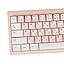 Amazon.com: Tripleshot Keycaps 124 Keys Custom Cherry Profile White ...