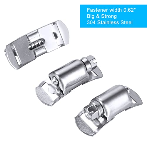 Snapklik.com : STEELSOFT Stainless Steel Large Band Hose Clamp System ...