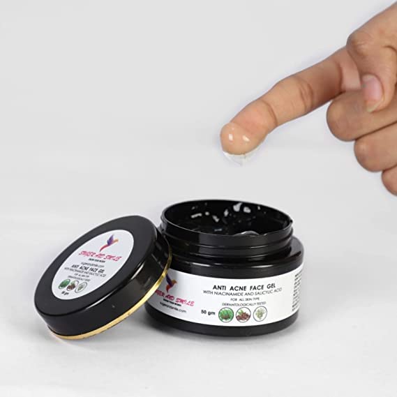 Suger and smile Anti acne Face Gel,Anti Acne Face Gel Cream for Repair ...