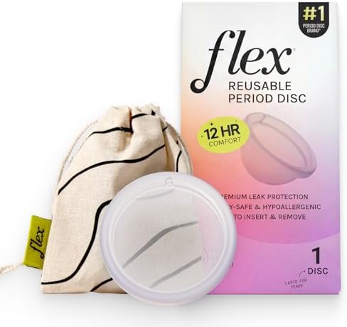 Amazon.com: Flex Reusable Disc | Reusable Menstrual Disc | Tampon, Pad ...