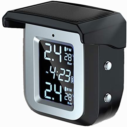 Amazon.co.jp: Sazoley TS08-4TPMS Motorcycle Tire Pressure Monitor USB ...