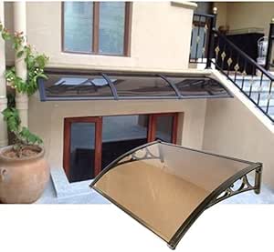 Amazon.com: Door Canopy Window Awning, Outdoor Patio Porch Front Rain ...