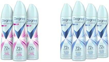 Amazon.com : Degree Advanced Antiperspirant Deodorant Dry Spray Sheer ...