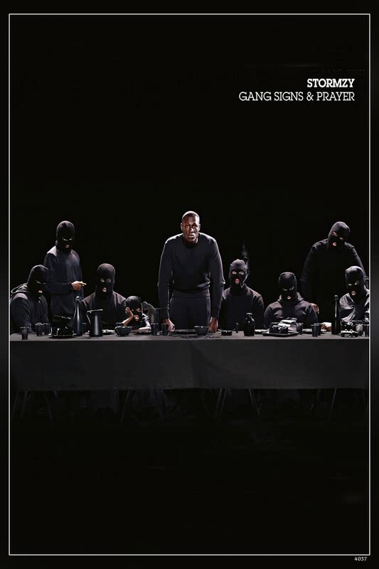Poster Envy Stormzy Gang Signs & Prayer Album Cover Matte Finish Paper ...