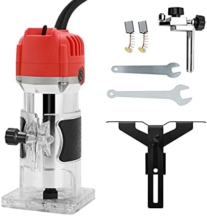 Trintion 1/4" Electric Hand Trimmer 30000RPM Wood Trimmer Palm Router ...