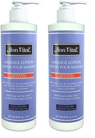 Amazon.com: Bon Vital' Original Massage Lotion for a Versatile Massage ...