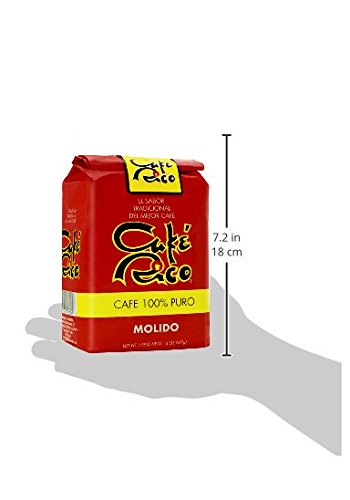 Café Rico – Café Puertorriqueño molido regular en bolsa, 14 onzas ...