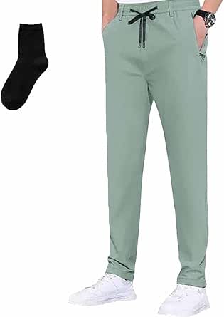 Blue Comfy Pants Men, Easeflexor - Unisex Ultra Stretch Quick Drying ...