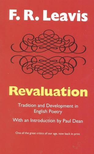 Amazon.com: Revaluation: Tradition & Development in English Poetry ...