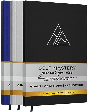 Amazon.com : Self-Mastery Journal for Men - Daily Productivity Journal ...