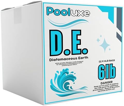 Amazon.com : Pooluxe Premium Diatomaceous Earth Powder - 6LB Bags for ...