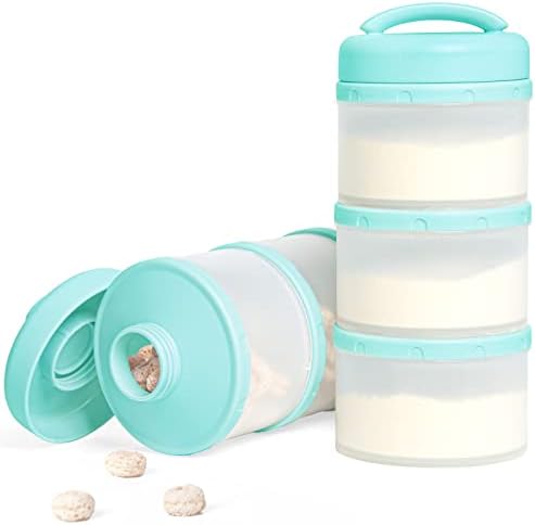 Amazon.com: Termichy Stackable Formula Dispenser Portable Milk Powder ...