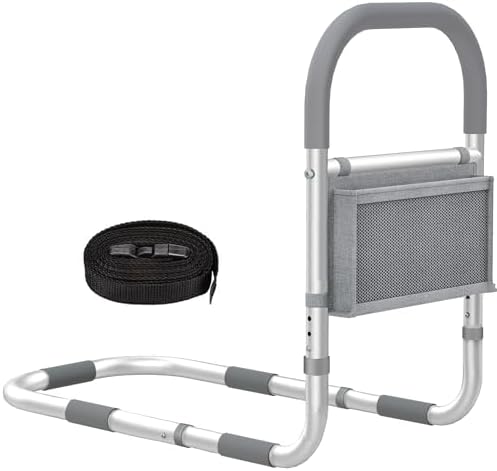 Amazon.com: Premium Bed Rails for Elderly Safe, Non-Slip & Height ...