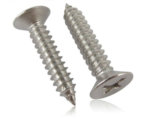 PHILLIPS FLAT HEAD TAPPING SCREW 18-8 STAINLESS STEEL 6 X 1: Amazon.com ...