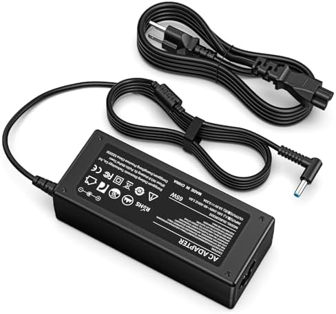 Amazon.com: 65W Laptop Charger for HP Elitebook 840 850 HP Envy ...
