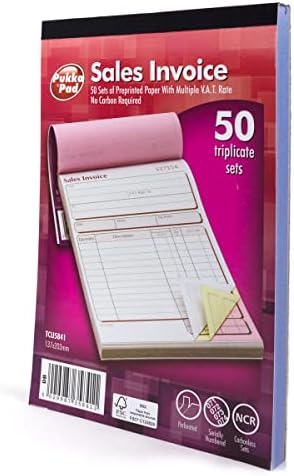 PUKKA PAD NCR TRIPLICATE PURCHASE ORDER BOOK 137x203mm TCU5832. SINGLE ...