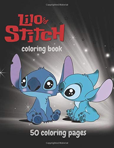 Buy Lilo and Stich Coloring Book 50 Coloring Pages: Lilo and Stich ...