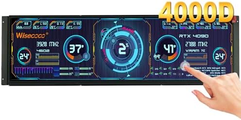 Amazon.com: wisecoco LCD Touch Monitor 2K 2560x720 Bar IPS Display DIY ...