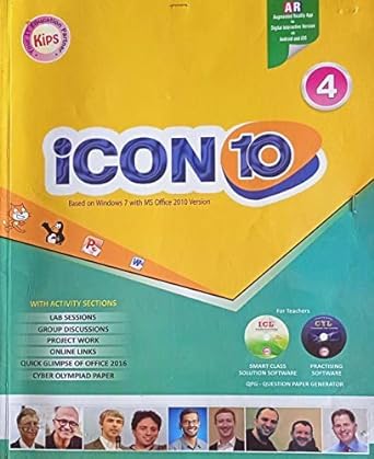 Kips Icon 10 Class 4 (Second Hand & Used Book) (M) : Junior: Amazon.in ...