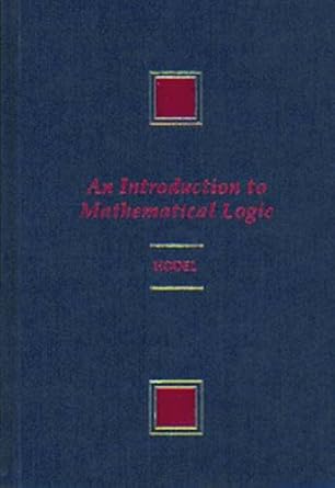 Buy Introduction to Mathematical Logic Book Online at Low Prices in India | Introduction to ...