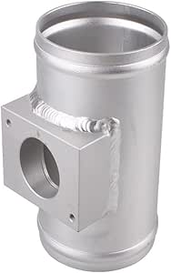 Amazon.com: Zcargel Air Flow Sensor Adapter, Aluminum Alloy Maf Sensor ...