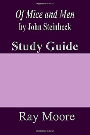 Of Mice and Men by John Steinbeck: A Study Guide (Study Guides) (Volume ...
