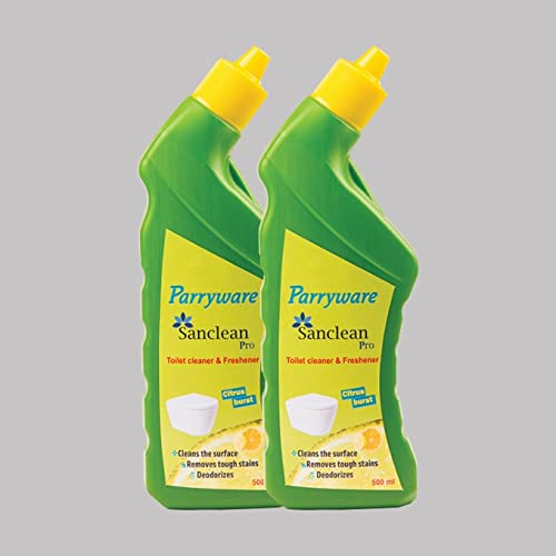 Parryware Sanclean Pro Toilet cleaner- Citrus Burst 500ml- Pack of 2 ...