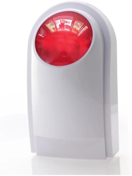 aixi-SHS Wireless 433MHz Battery Powered Outdoor Siren Alarm Compatible ...