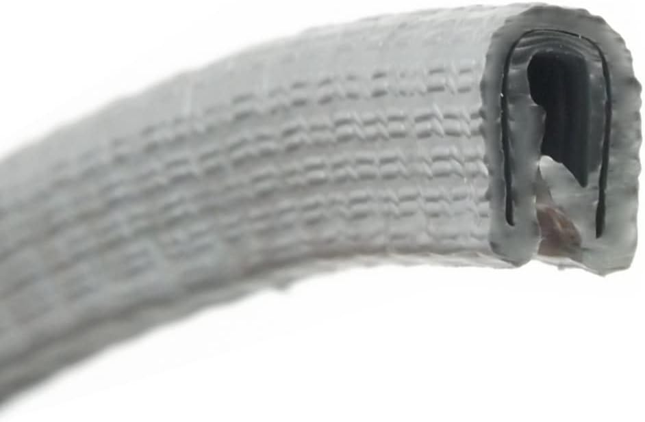 Light Grey PVC Rubber Flexi Edge Trim Finisher Fits 1-3mm Priced Per ...